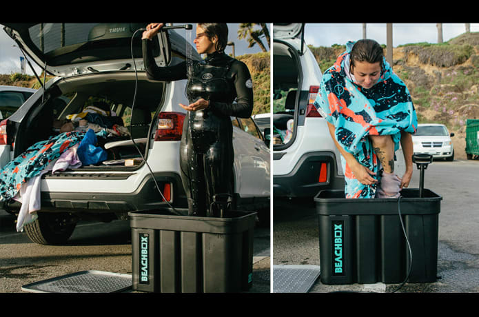 The World's First Portable Shower & Storage Box | Indiegogo