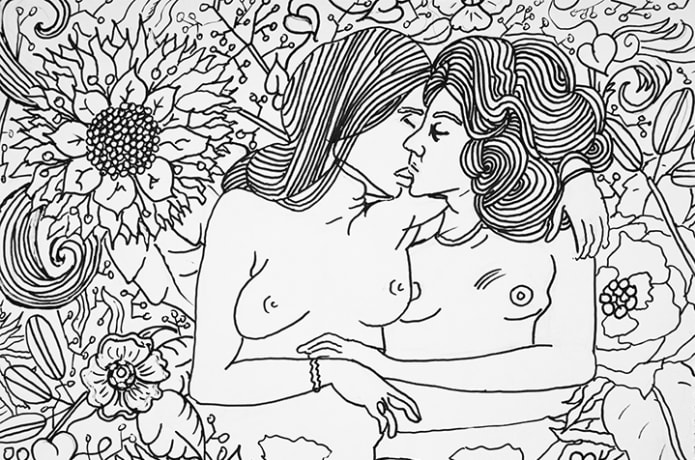 coloring pages nude girls