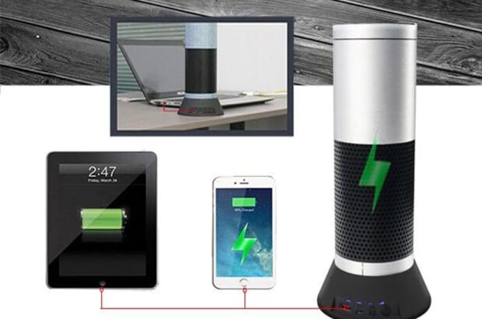 Charging Cradle & Power Bank for the Amazon Echo | Indiegogo