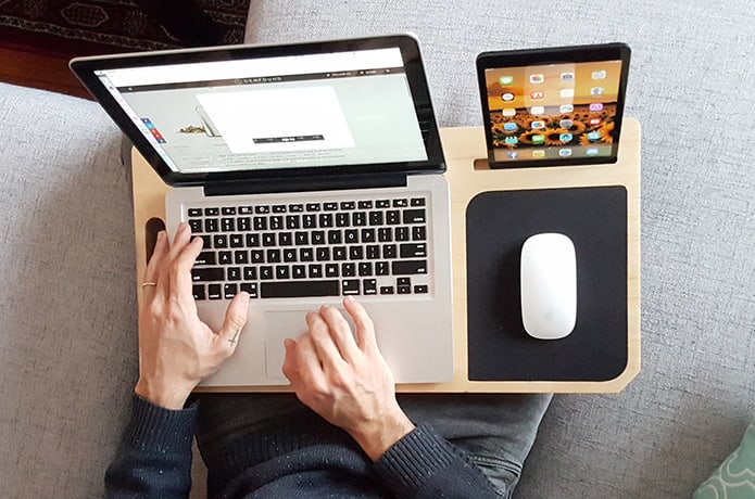 LapPad Portable Workstation | Indiegogo