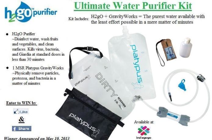 H2gO: Quest to Create the Best Personal Water Purifier - h2go | Indiegogo