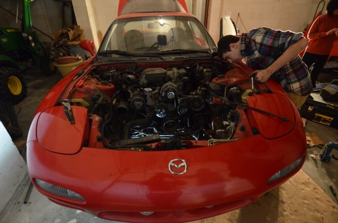 Mazda RX7 Electric Conversion Project | Indiegogo
