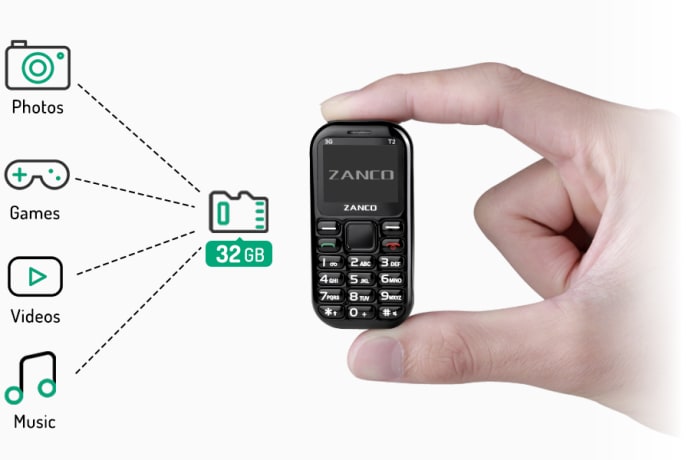 Zanco tiny t2, The World's Smallest Phone | Indiegogo