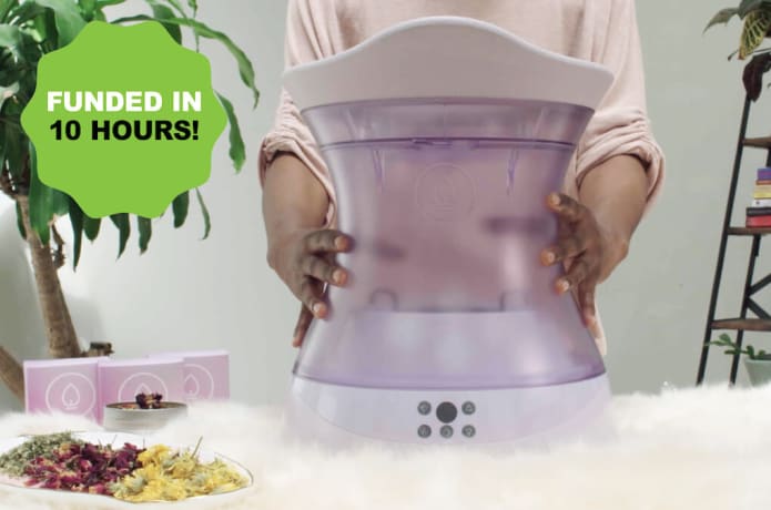 LEIAMOON: Your Home Electronic Steam Seat | Indiegogo