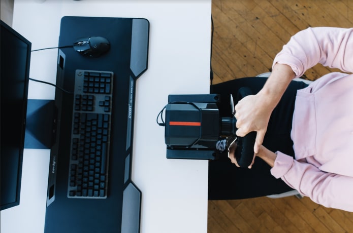 RS30 - Pro-Grade Force Feedback Sim Wheel & Pedal | Indiegogo