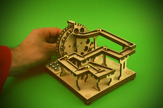 Marble Machine KIT - Laser Cut | Indiegogo