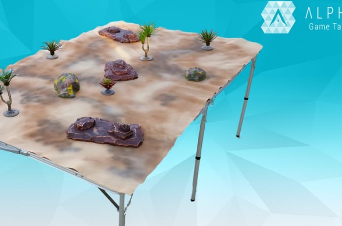 ALPHA Game Table: Portable Game Surface | Indiegogo