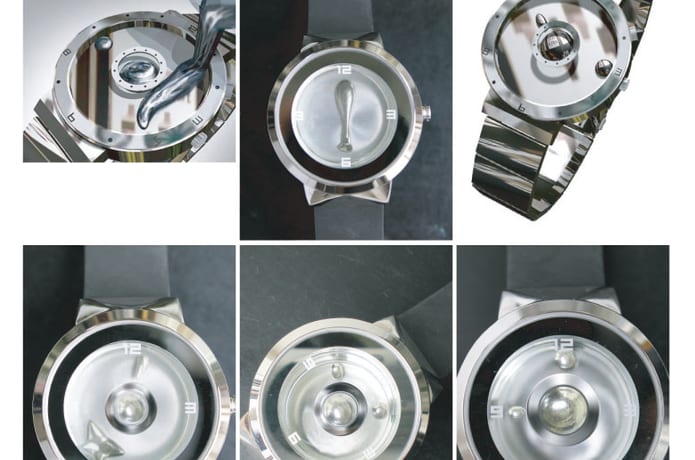 The World's 1st LIQUID METAL DISPLAY Watch | Indiegogo