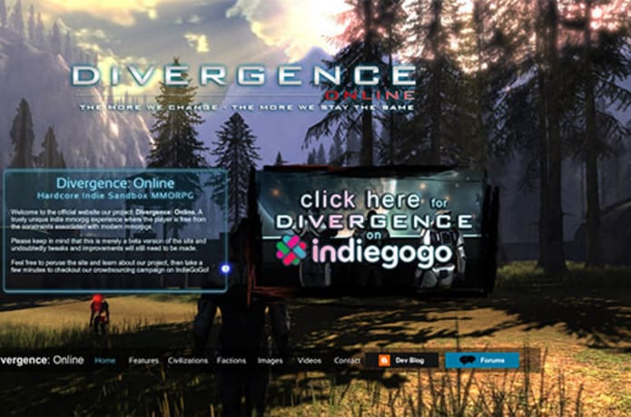 Divergence: Online | Indiegogo