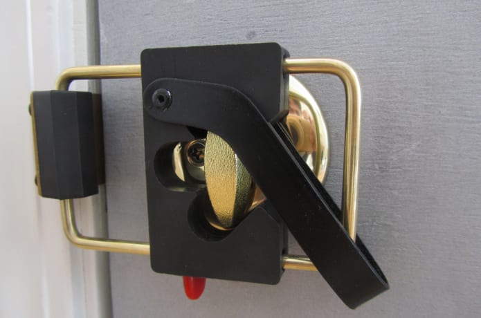 LOKmate - Portable Deadbolt Guard | Indiegogo