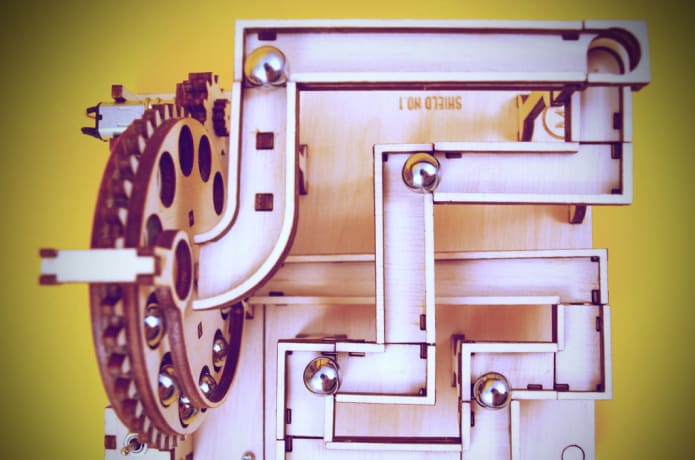 Marble Machine KIT - Laser Cut | Indiegogo