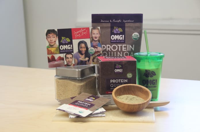 OMG! First ever organic quinoa based protein powder | Indiegogo