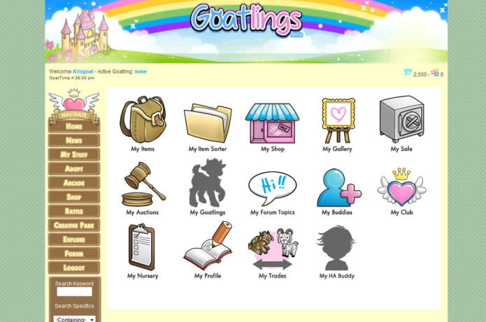 Goatlings - virtual goat petsite | Indiegogo