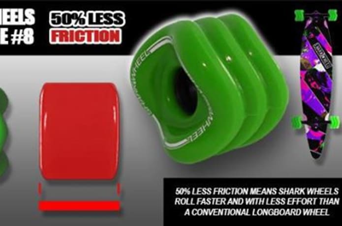 Shark Wheel - The SQUARE Skateboard Wheel! | Indiegogo