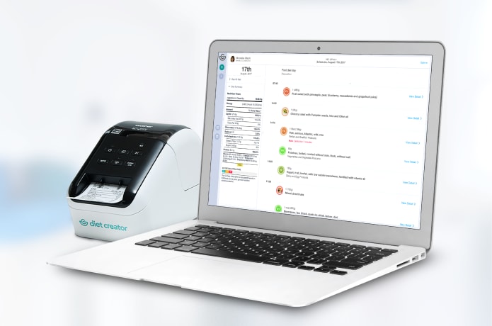 NutriLabel: Nutrition software and label printer | Indiegogo