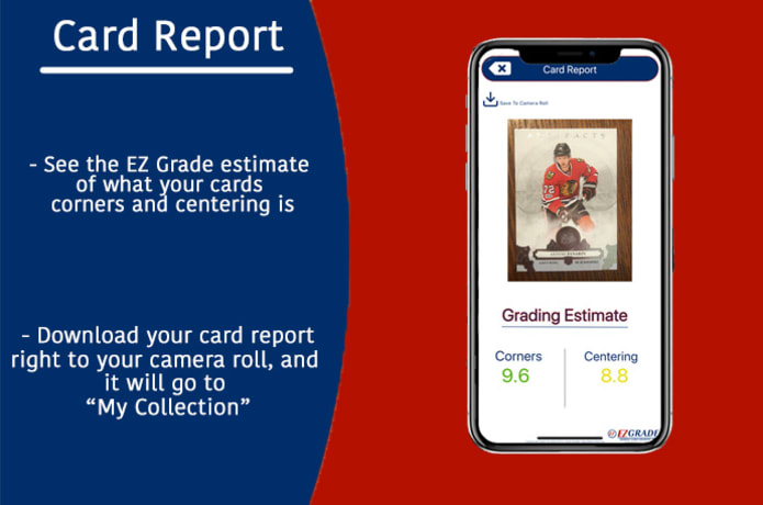 EZ Grade - Mobile Sports Card Grading App | Indiegogo