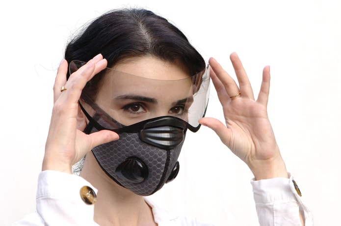 Breeze: the face mask with gold & silver filters | Indiegogo