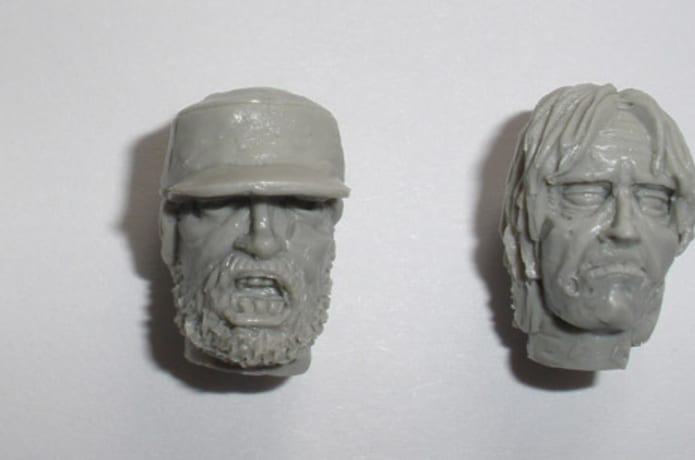 28mm Plastic Multi-part Zombie Miniatures by Studio Miniatures | Indiegogo