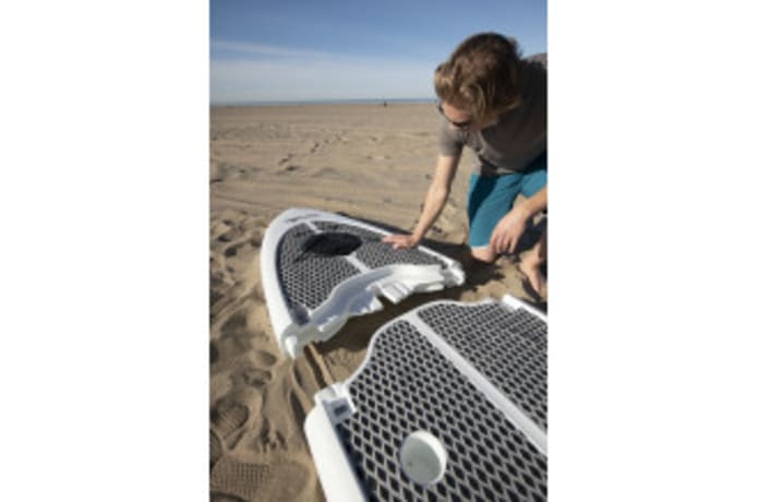 Easy Eddy Three-Piece Modular SUP Paddle Board | Indiegogo