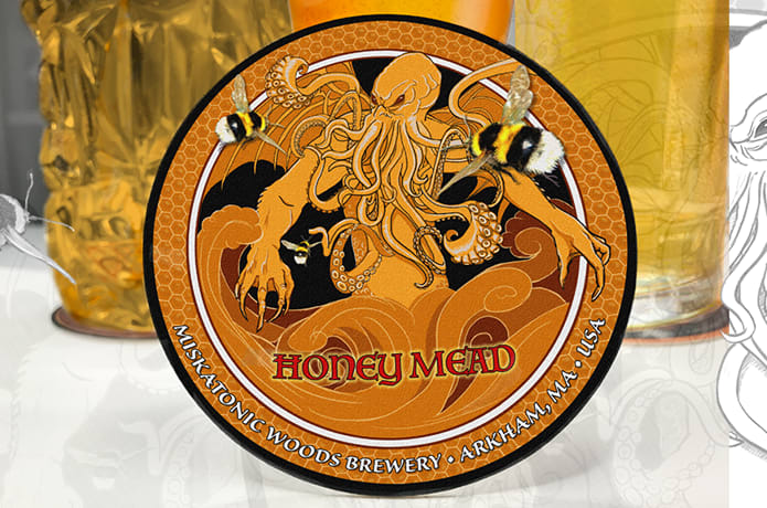 Cthulhu Artwork Drink Coasters | Indiegogo