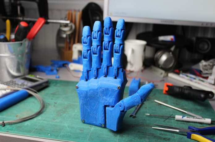 The Open Hand Project: A Low Cost Robotic Hand | Indiegogo
