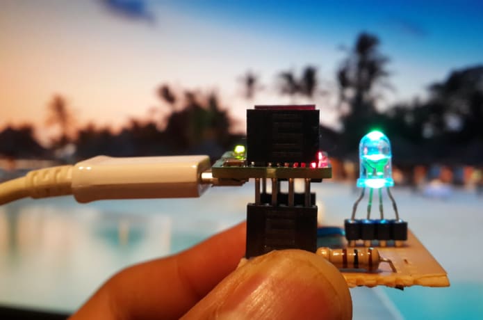 ButtonDuino - A Button-Sized Breadboard Mountable Arduino | Indiegogo