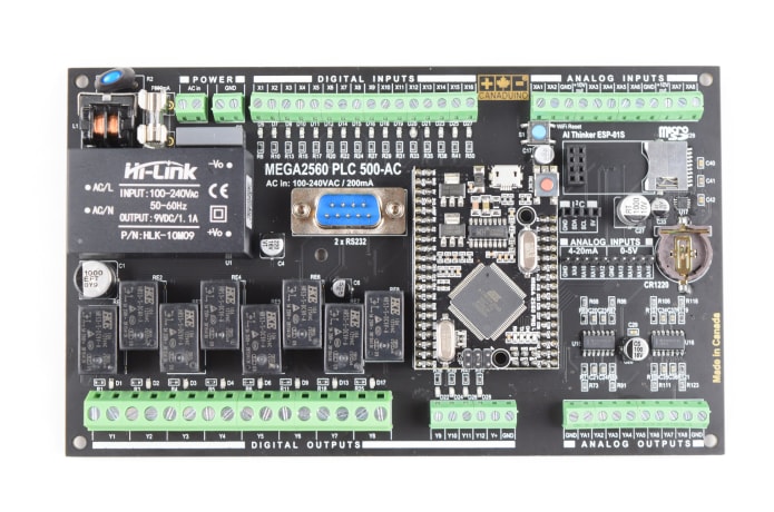 Fully-Featured Arduino MEGA 2560 compatible PLC | Indiegogo