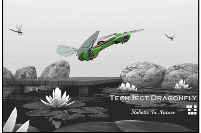 Robot Dragonfly - Micro Aerial Vehicle | Indiegogo