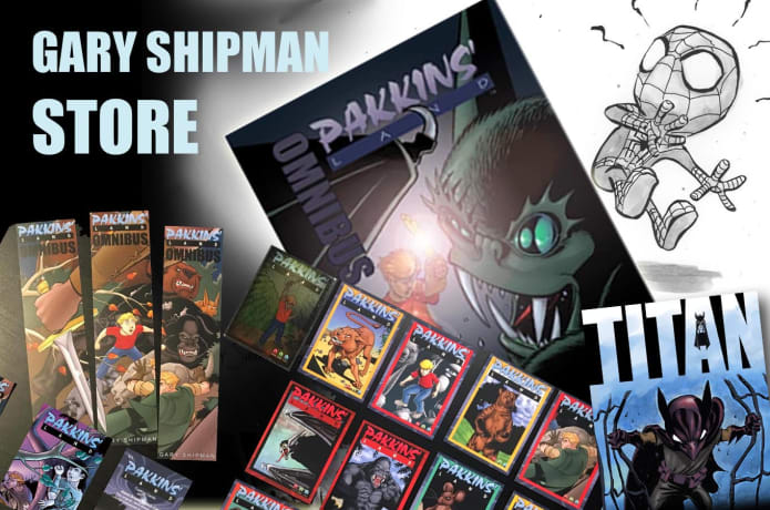 Gary Shipman Comic & Art Store! | Indiegogo