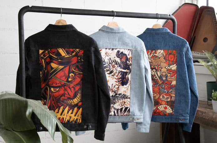 Modular Denim Jackets with Custom Swappable Art | Indiegogo