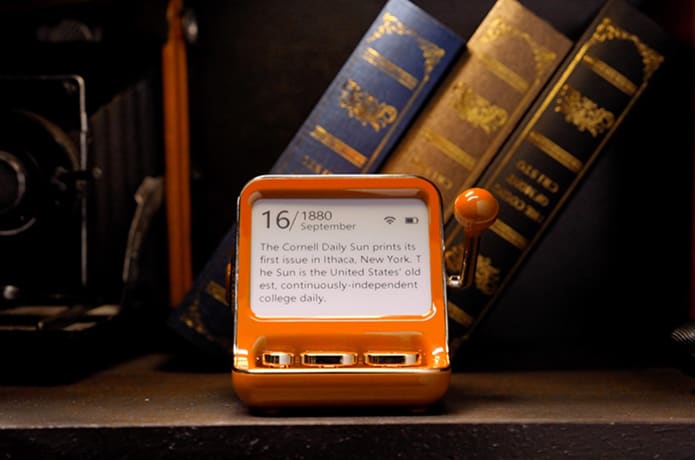 Memory Box: #ThisDayInHistory on Your Desk | Indiegogo