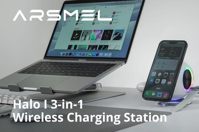 Halo I:First 3-in-1 Space Capsule Wireless Charger | Indiegogo