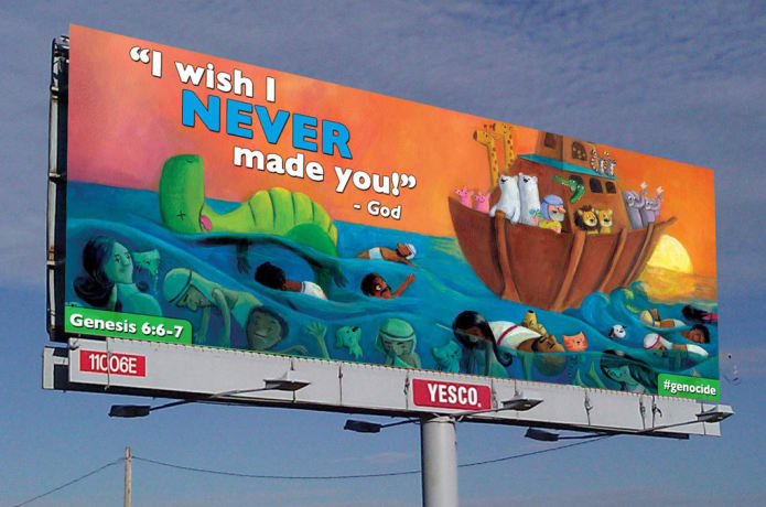 Preaching Back At You: Billboard Campaign | Indiegogo