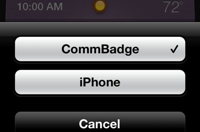 CommBadge: Star Trek-Style Communicator for iPhone and Android | Indiegogo