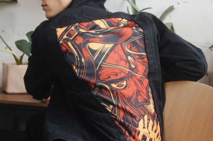 Modular Denim Jackets with Custom Swappable Art | Indiegogo