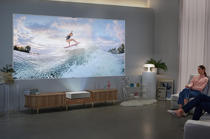 BORDER REEN-X: The Liquid Crystal Projector Screen | Indiegogo