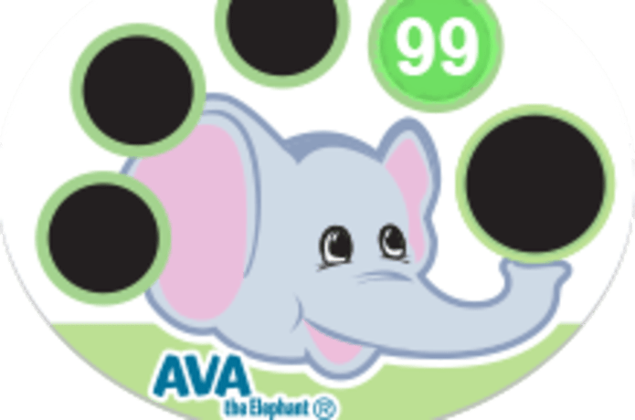 AVA the Elephant THERMOMETER STICKERS! | Indiegogo