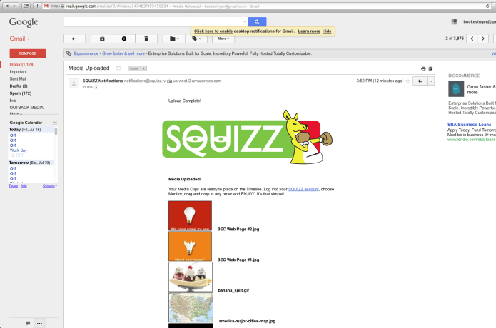 SQUIZZ DIGITAL SIGNAGE | Indiegogo