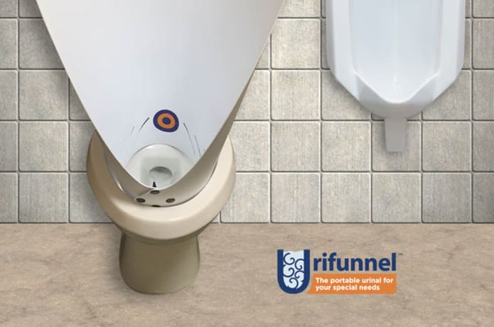 Urifunnel - Portable Urinal For Males Of All Ages | Indiegogo