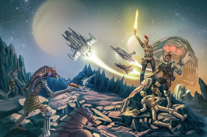 Solar Blades & Cosmic Spells - Tabletop RPG | Indiegogo