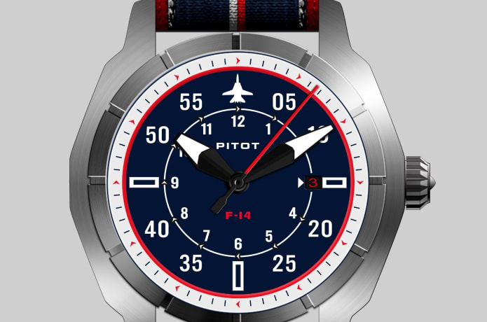 F14 fighter jet inspired watch | Indiegogo