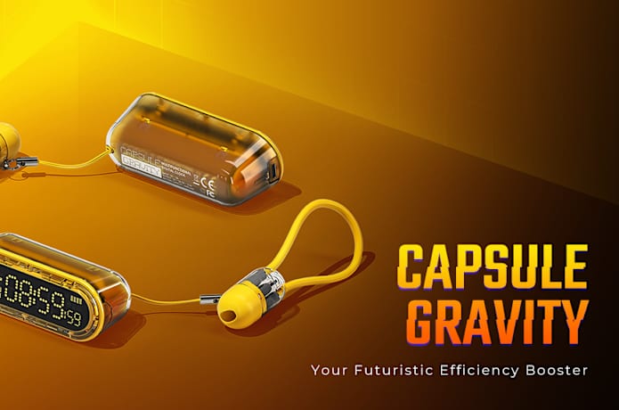 Capsule Gravity: Futuristic Efficiency Booster | Indiegogo