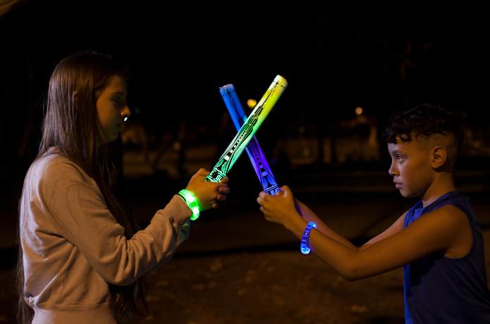 Glow Battle: A Light-Up Sword Game for Active Fun | Indiegogo