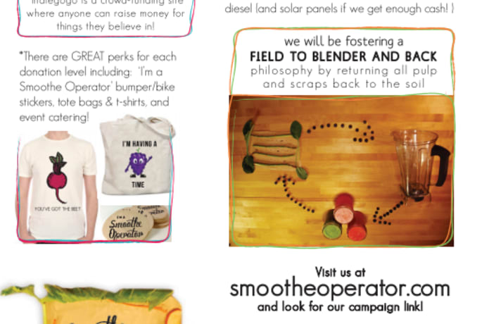 Smoothe Operator - Smoothie & Juice truck | Indiegogo