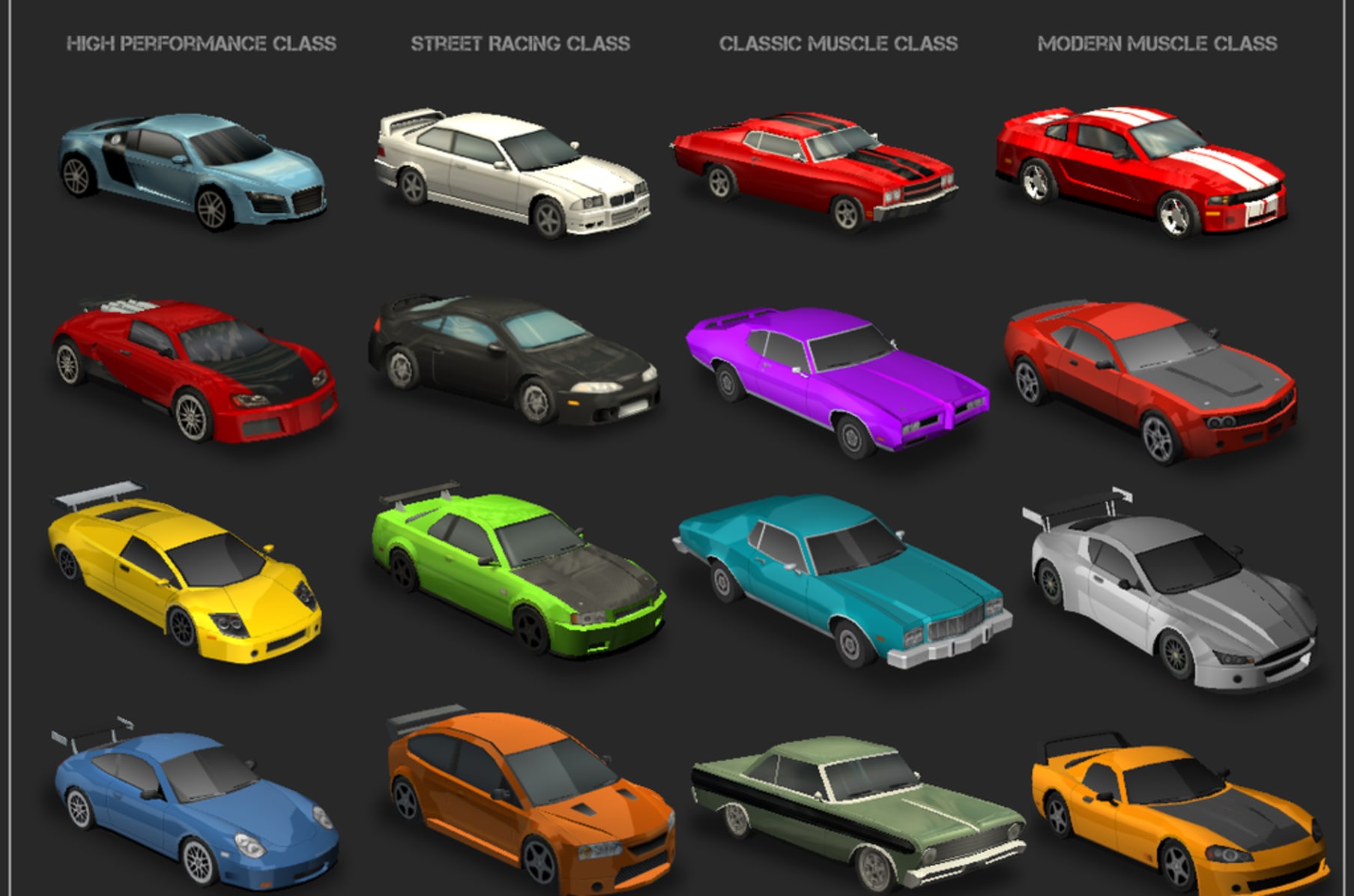3d Model Low Poly Car Pack 02 Isometric Vr Ar Low Pol - vrogue.co