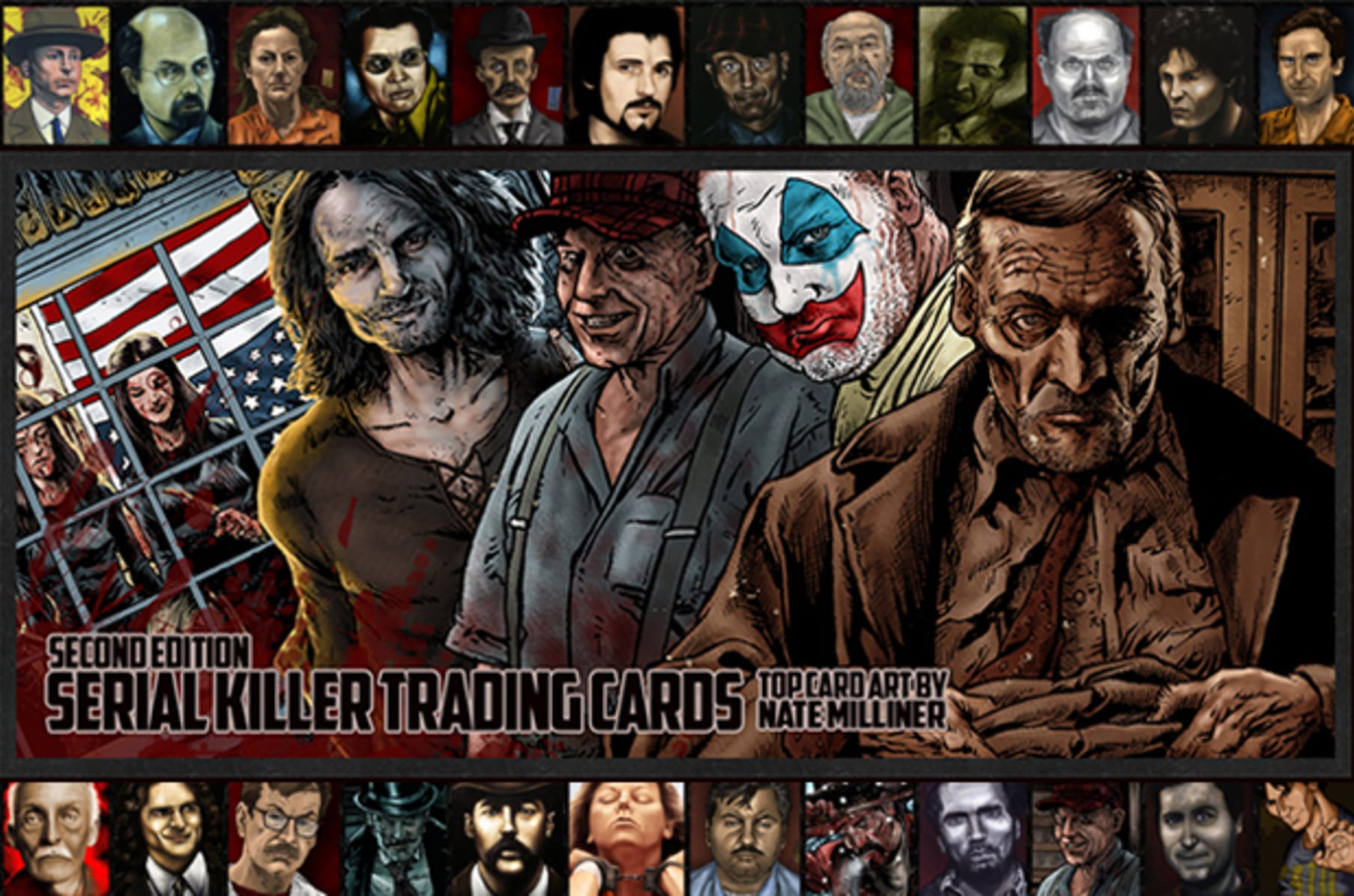 Serial Killer Trading Cards - Printable Cards
