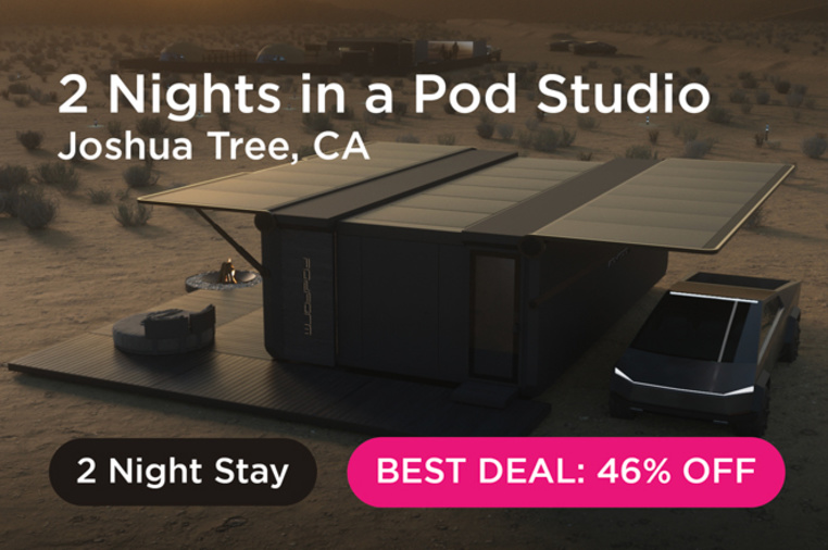 Pod Studio - A Futuristic Glamping Experience! | Indiegogo
