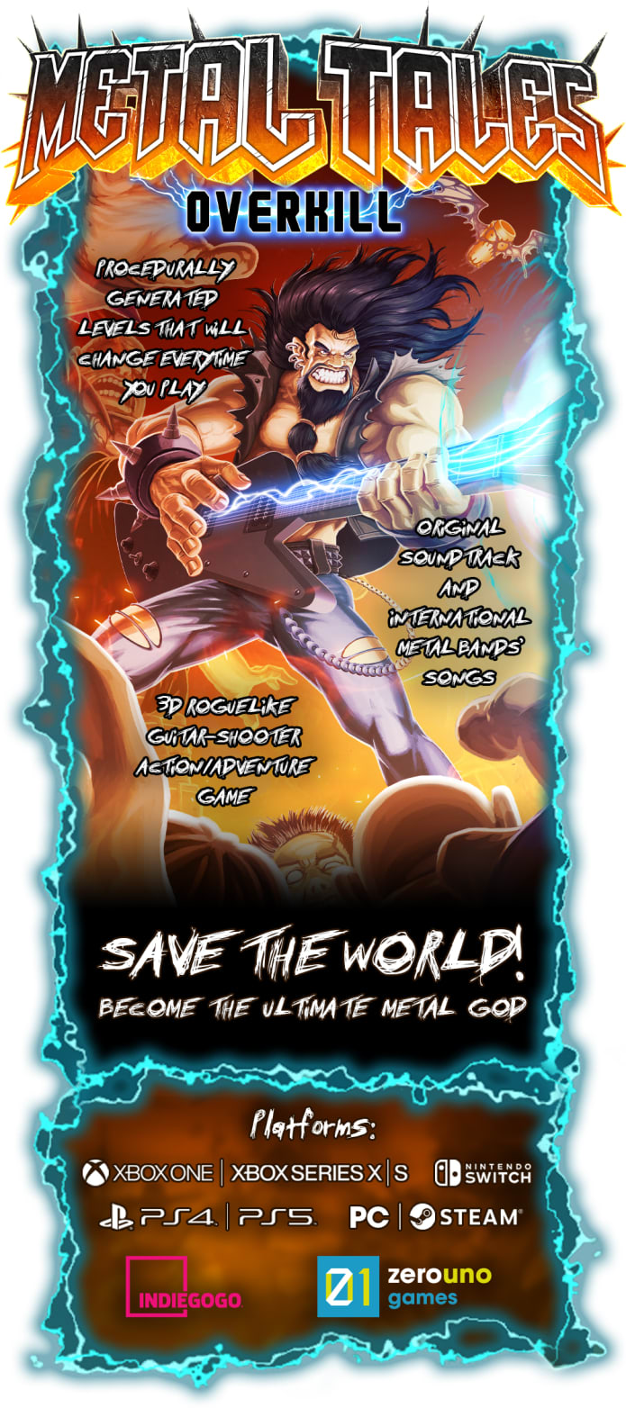 Metal Tales: Overkill | Indiegogo
